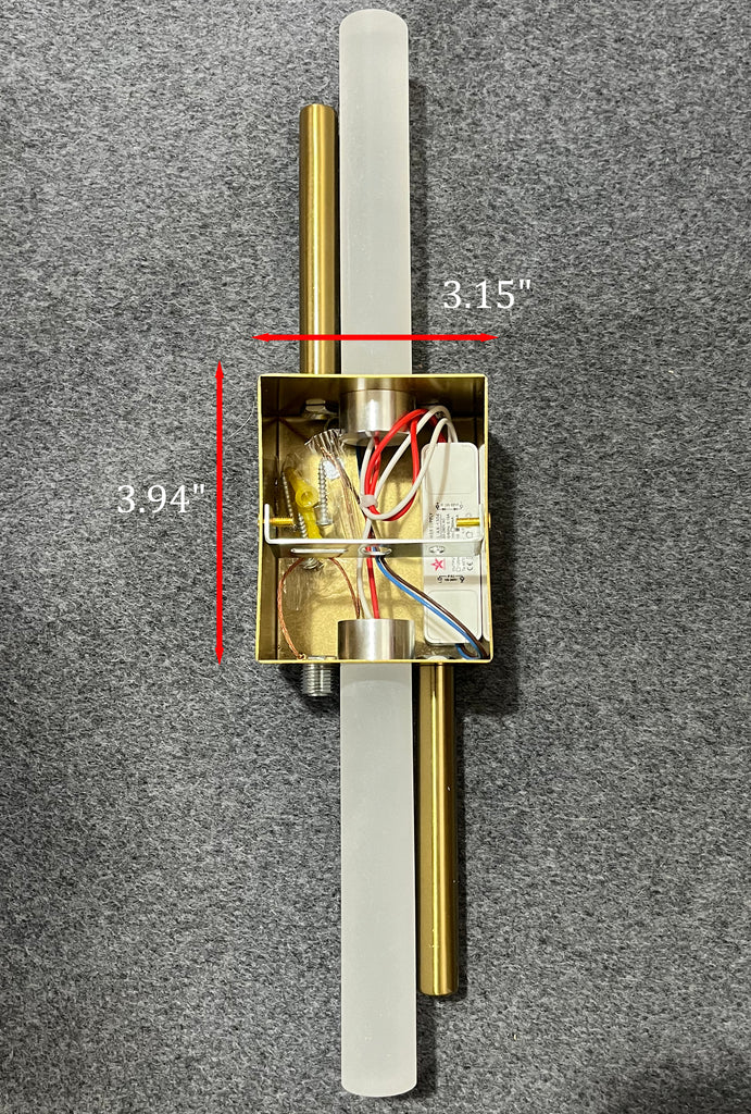 Aeyee LED Wall Sconce Lighting, Modern Vanity Light Fixture, 4000K Bat – aeyee