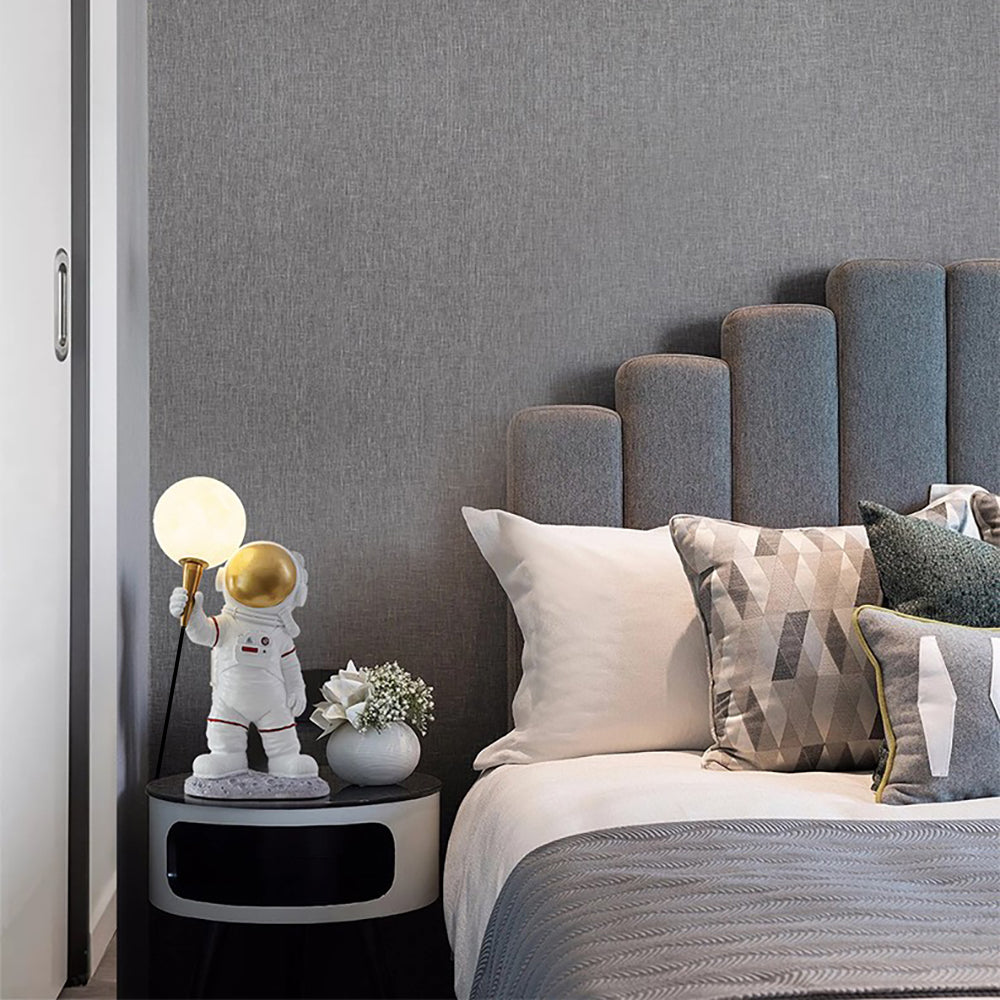 Aeyee Astronaut Table Lamp with PLA Shade, Kids Moon Bedside Desk Lamp ...