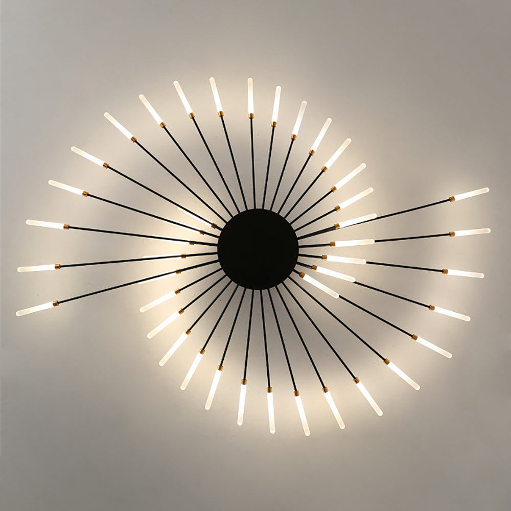 Modern Style Bright Ceiling Light - Aeyee Contemporary Flush Mount Lig ...