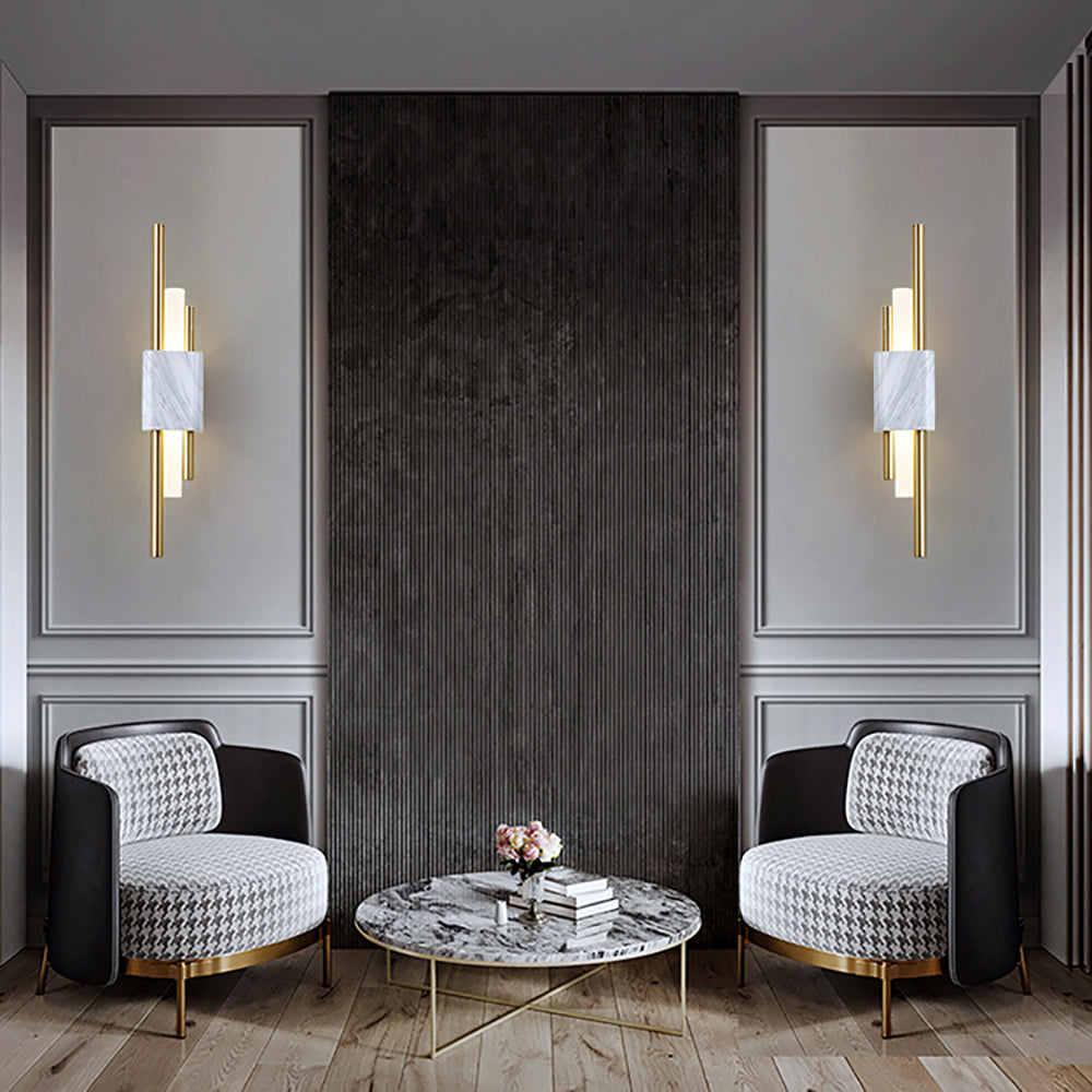 Aeyee LED Wall Sconce Lighting, Modern Vanity Light Fixture, 4000K Bat – aeyee