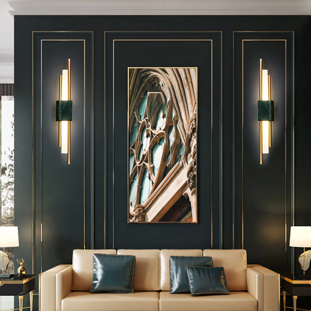 Aeyee LED Wall Sconce Lighting, Modern Vanity Light Fixture, 4000K Bat – aeyee